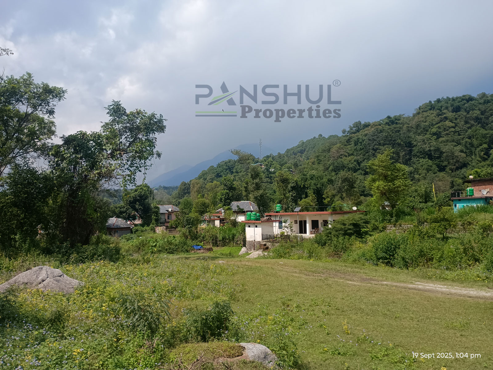 2 Kanal Mountain View Land for Sale in Bhagotla, Palampur Area in ...